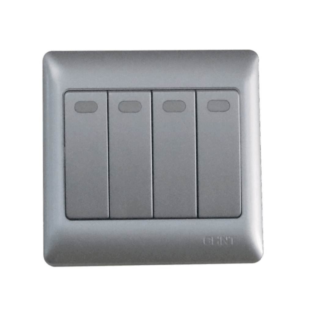 Buy 4 Gang Big Button Switch Chnt In Uganda Online | Capital Base Hardware